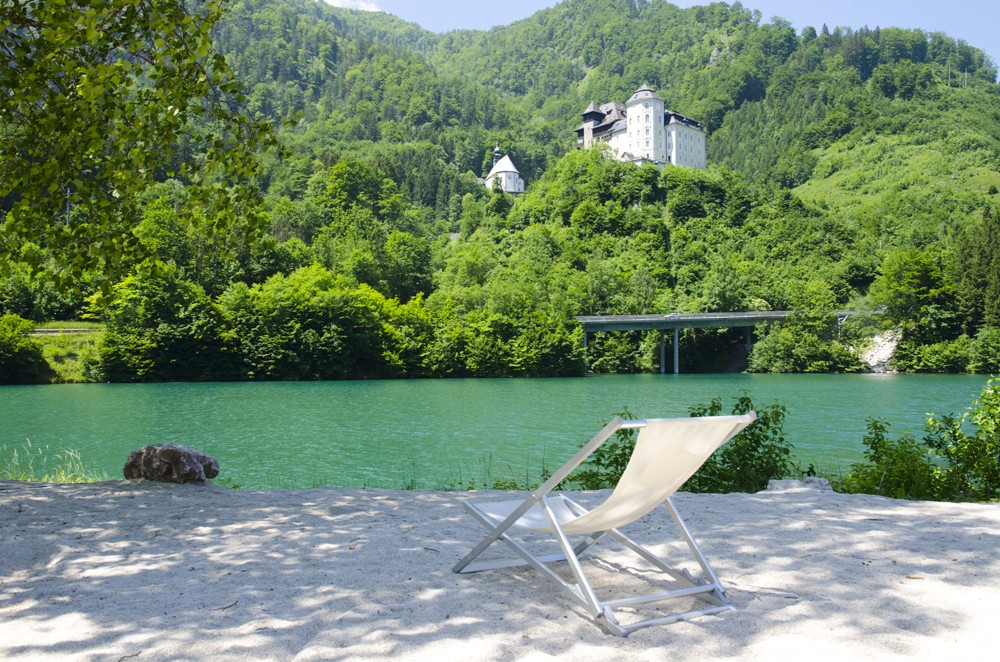 Gasthaus Seeblick Bootsverleih Schwimmende Almhütte Stausee Klaus 16 ...
