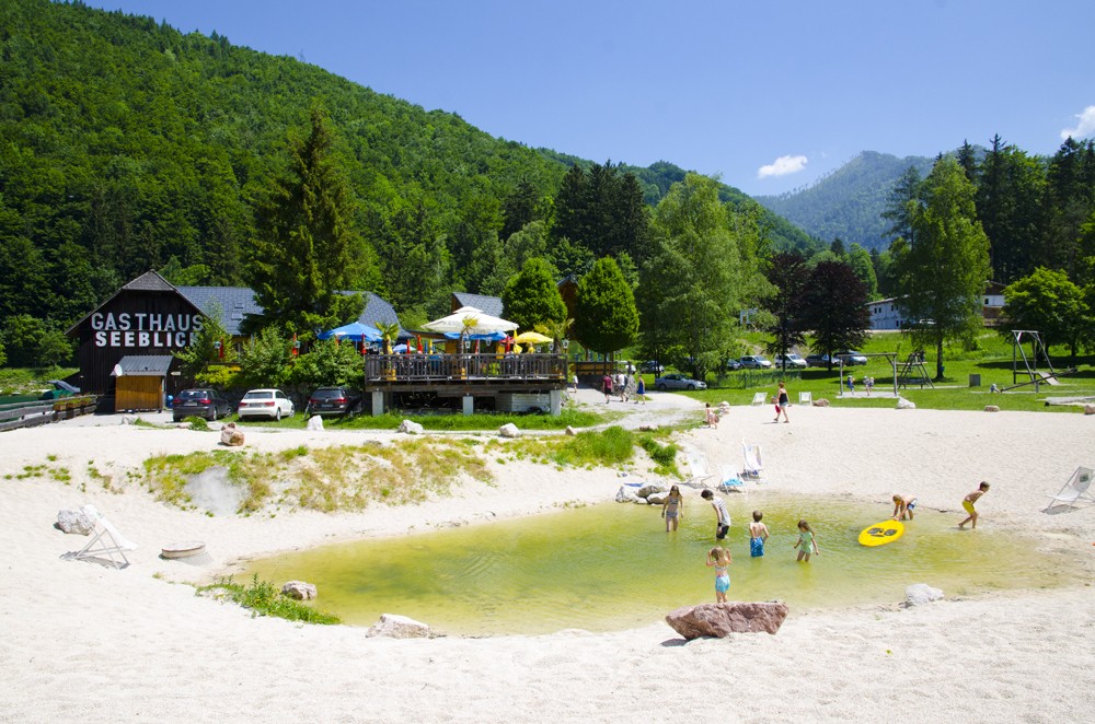 Gasthaus Seeblick Bootsverleih Schwimmende Almhütte Stausee Klaus 18 ...